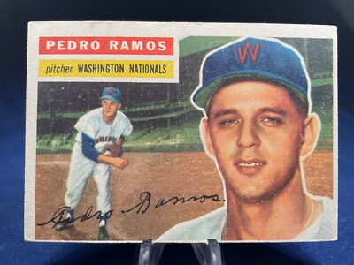 1956 Topps Baseball Card Pedro Ramos #49 Washington Nationals | eBay