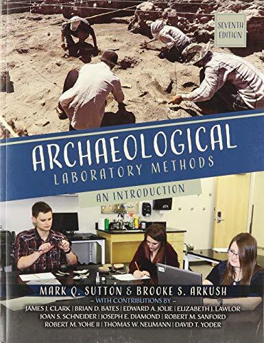 Archaeological Laboratory Methods: An Introduction 9781524979553 | eBay