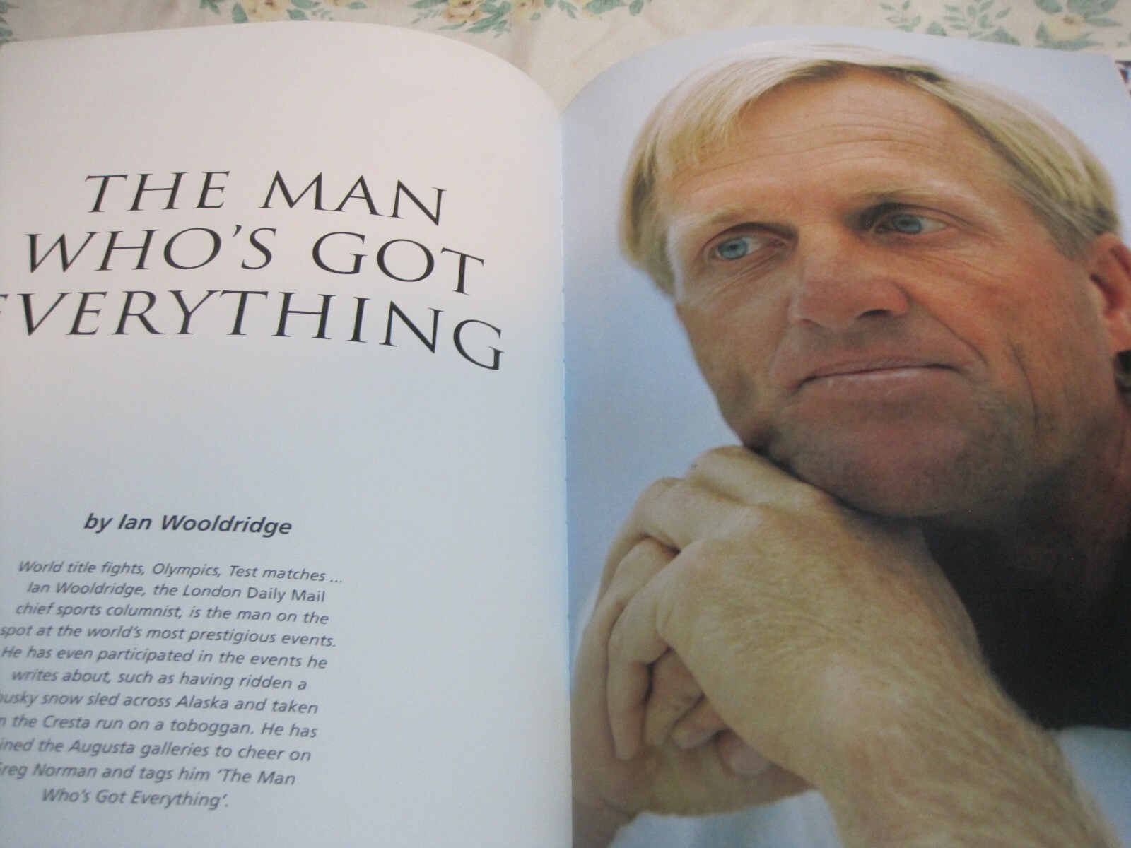 Greg Norman -Iron Bark Legends series (HC 1999) | eBay