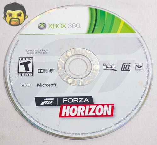 Forza Horizon Xbox 360 Disc Only (Microsoft Xbox 360, 2009) Tested ...
