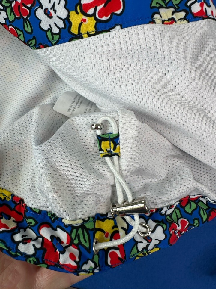 LOUIS CASTEL Jacket Women Size 90 (XS) Golf Windbreaker Full Zip Floral ...