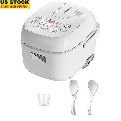 Mini Rice Cooker 3 Cups Uncooked Small Rice Cooker Steamer & Warmer ...