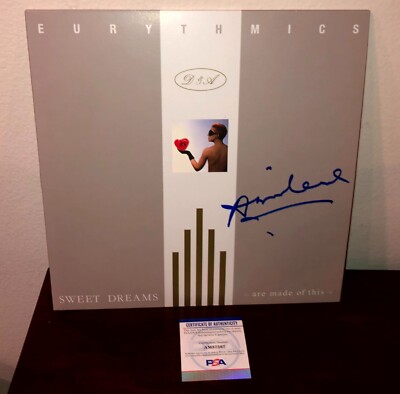 Annie Lennox Eurythmics Sweet Dreams Are Made Of This Signed Vinyl ...