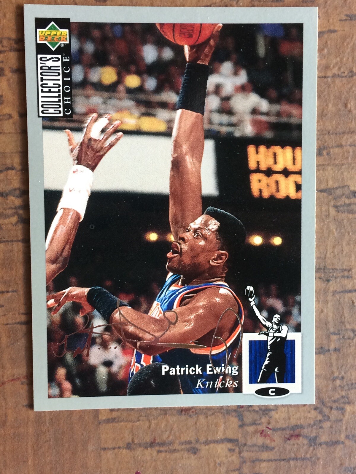 #333 PATRICK EWING AUTOGRAPH 1994-95 NBA UD COLLECTOR'S CHOICE | eBay