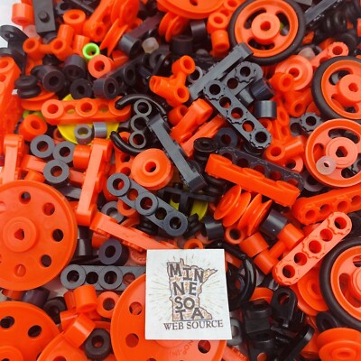 3.4 oz of Modern Meccano Erector Set Plastic/Rubber Parts | eBay