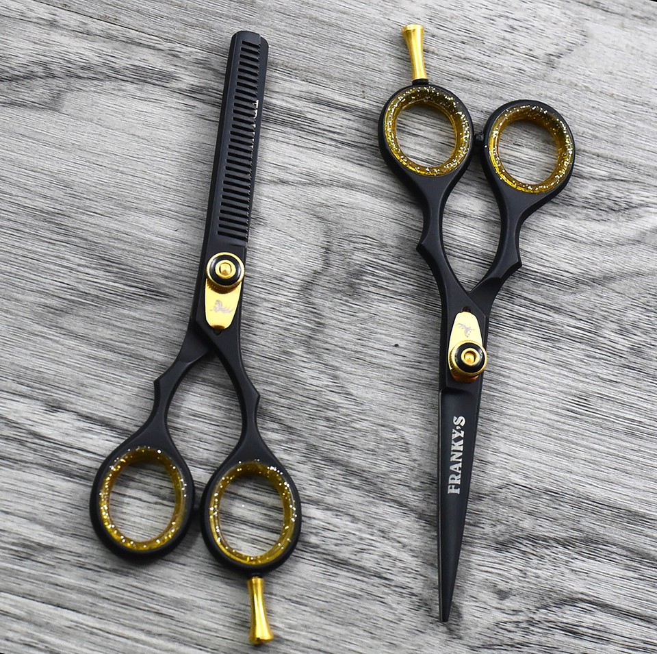 Professional Hair Cutting Scissors Barber Thinning Shears Hairdressing ...