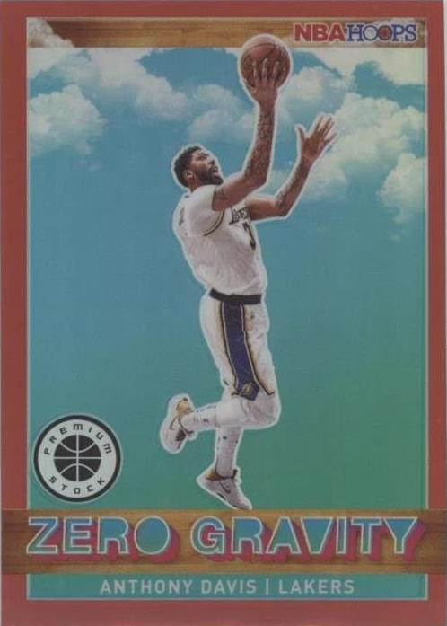 2019-20 Panini NBA Hoops Premium Stock - Zero Gravity Anthony Davis #12 ...