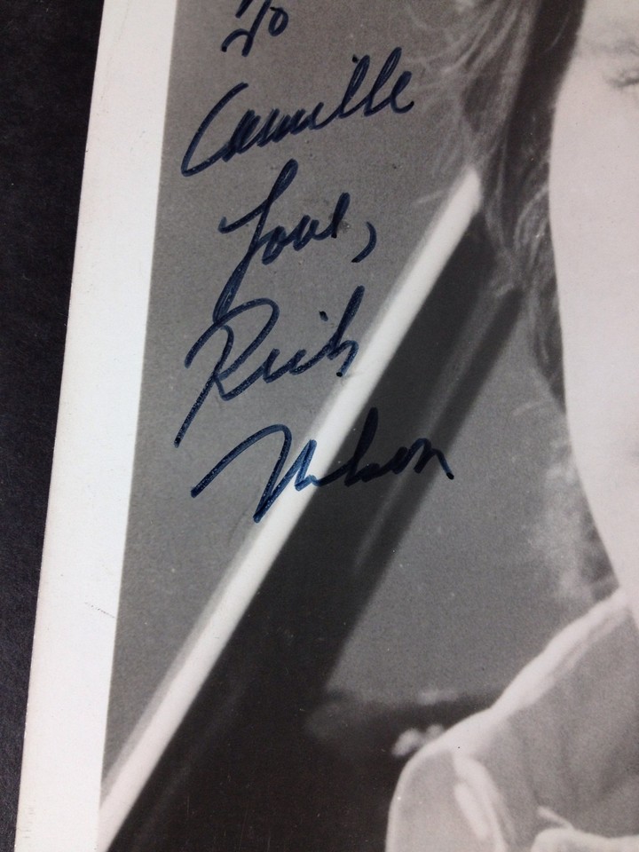 Rick Nelson Autograph 8 X 10 Photo JSA LOA & PSA/DNA Grade 8 Near Mint ...