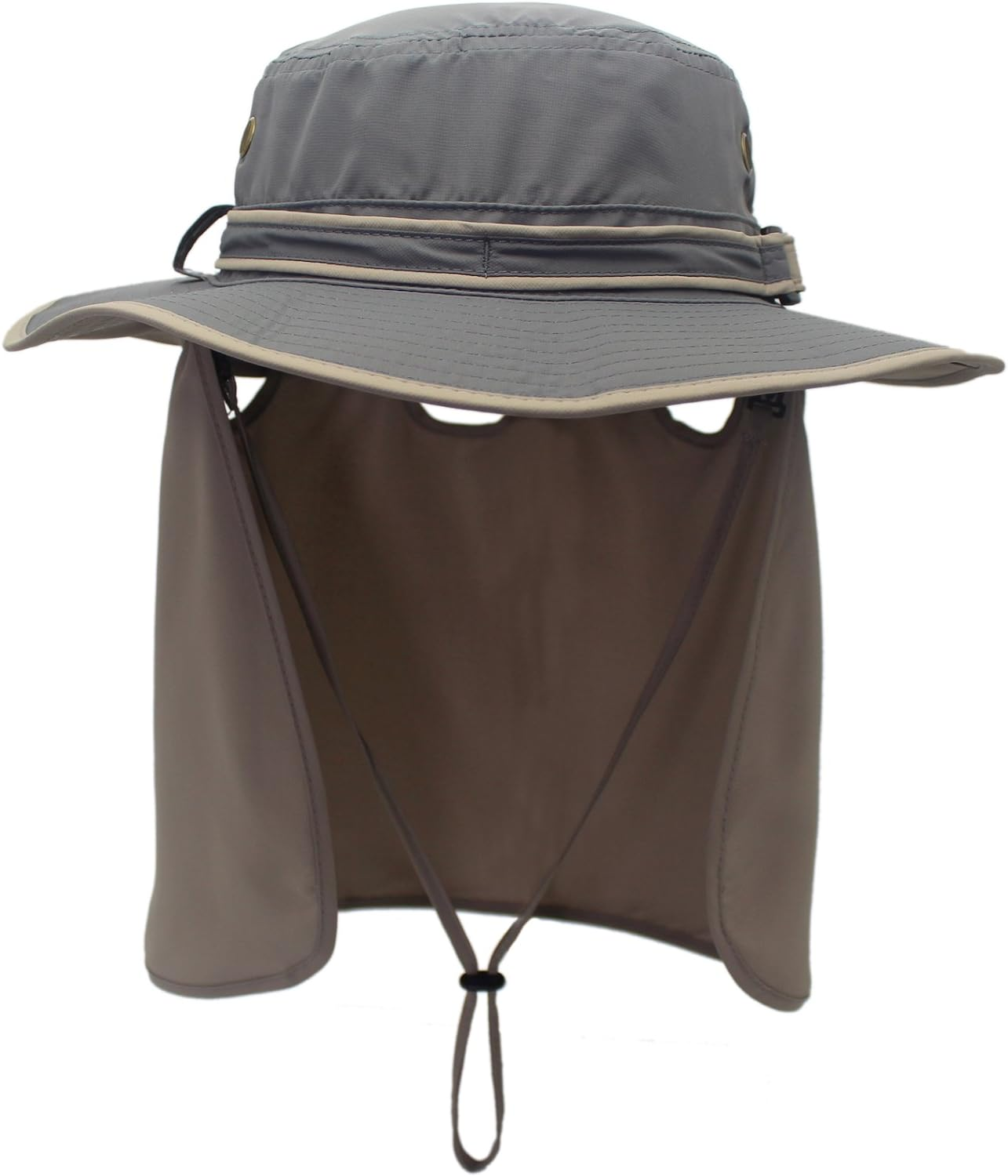 Sombrero de SOL Para Hombre Con Solapa Para El Cuello Gorros de ...