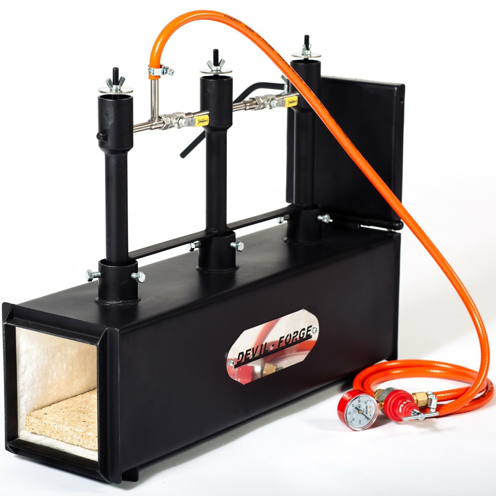 DFPROF3+1D GAS PROPANE FORGE Furnace Burner Knife Making Blacksmith USA ...