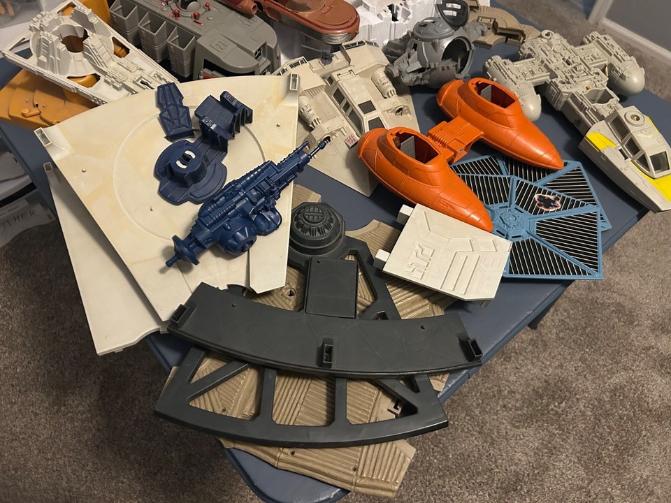 Vintage Star Wars 1977-1983 HUGE Vehicle & Playset Lot #3a | eBay