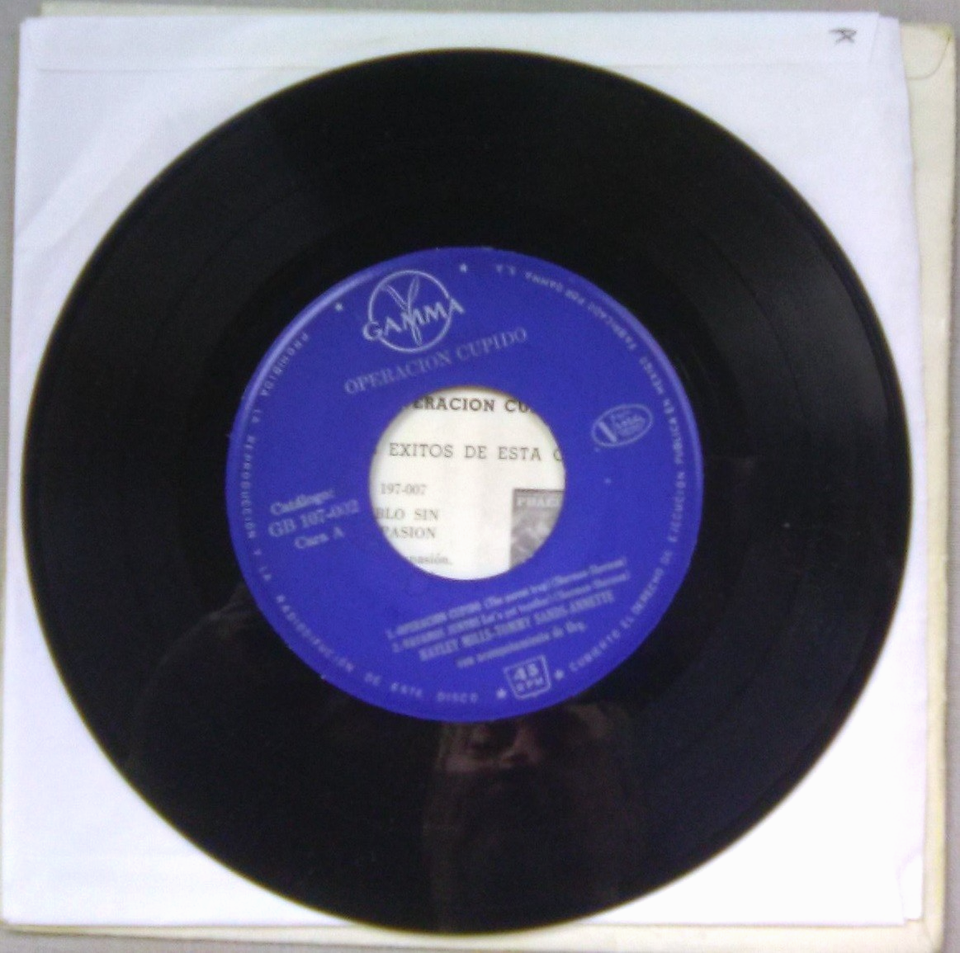 Hayley Mills, Annette THE PARENT TRAP "Operacion Cupido" 7" EP Mexico ...