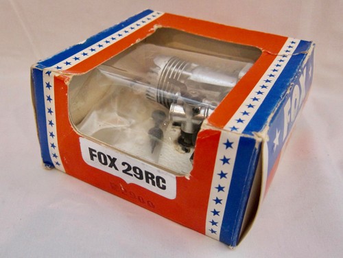 NEW 1973 Fox 29 R/C Model Airplane Engine in Original Box | eBay