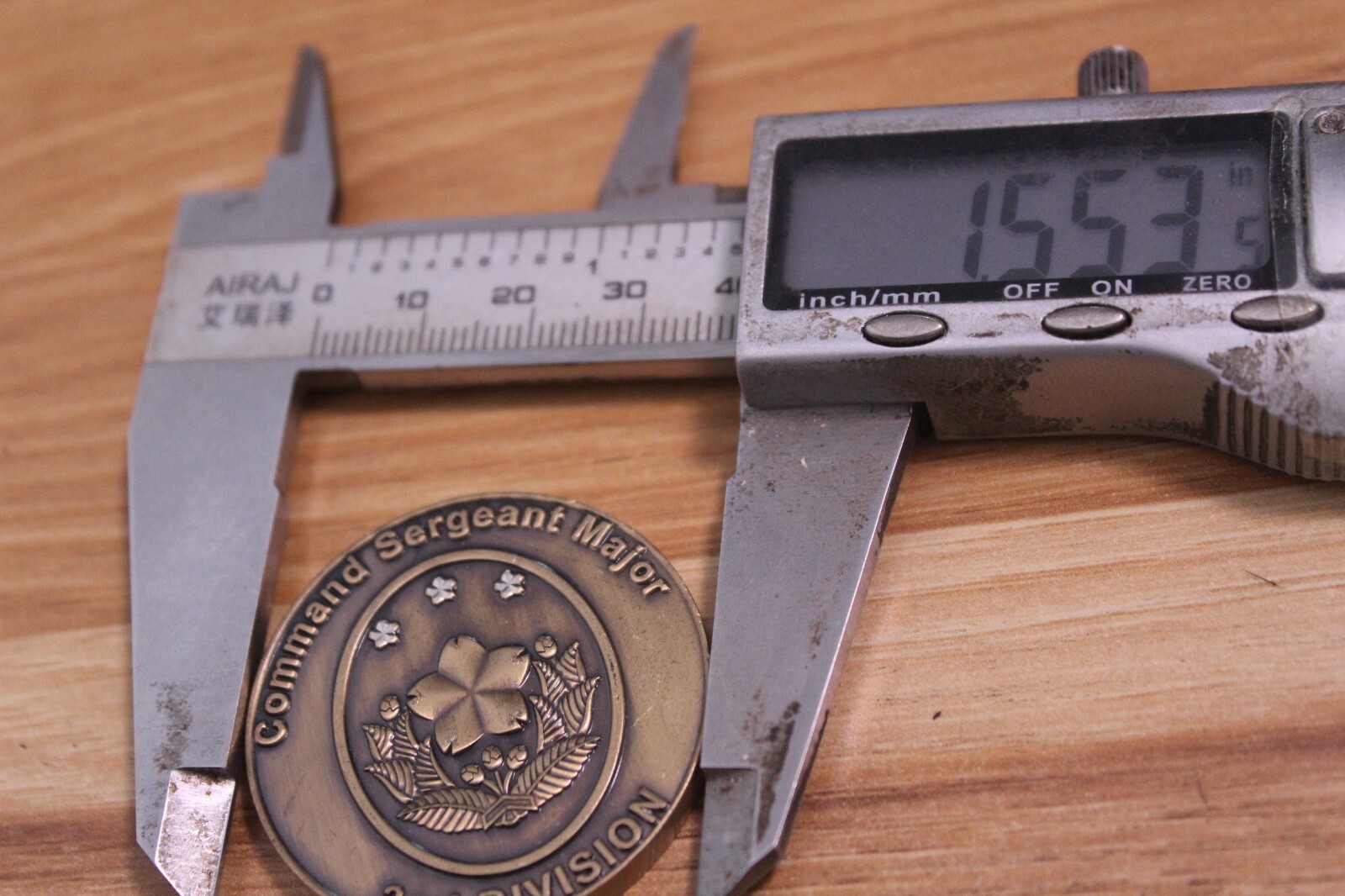 JGSDF 2nd Division Command Sergeant Major Challenge Coin | eBay