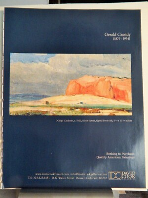 GERALD CASSIDY ART PIECES ORIG VTG 2005 ADVERTISEMENT, | eBay