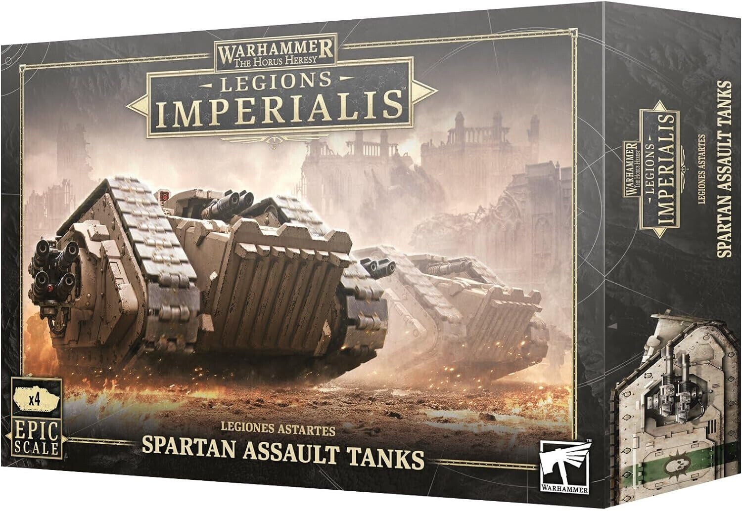 Legions Imperialis: Spartan Assault Tanks - Warhammer 40k Games ...