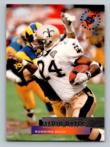 Mario Bates 1995 Stadium Club #111 New Orleans Saints | eBay