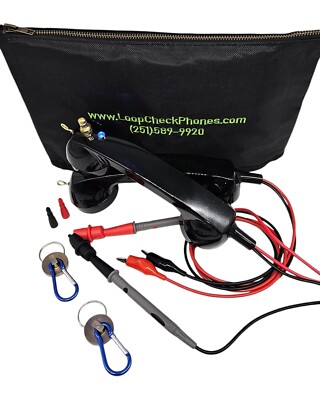 Loop Check® Phones Electrician Continuity Test Phone Set JE002-M with ...