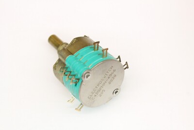 C4D0210N-4966 ELECTROSWITCH SWITCH ROTARY FULL SIZE 2 POLE 5 POSITION ...