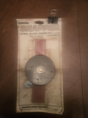 Snapper 6-8031 Steel Blade Edger Kit | eBay