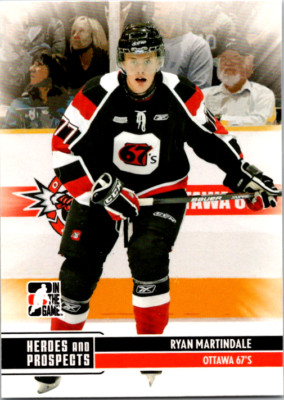 Ryan Martindale 2009 In The Game Heroes and Prospects #170 | eBay