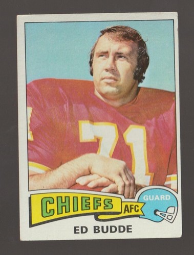 1975 Topps Ed Budde Kansas City Chiefs #174 Excellent | eBay