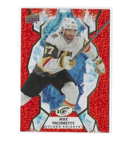 2021-22 UD Ice MAX PACIORETTY ORANGE Parallel SP #24 | eBay