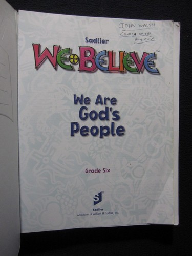 We Believe - We Are God's People - Grade 6 Parish Edition [Paperback ...