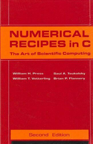 Numerical Recipes in C The Art of Scientific Computing Paperback ...