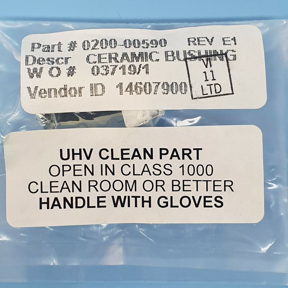 324-0203// AMAT APPLIED 0200-00590 BUSHING UPPER SHIELD UPPER INSU, SIP ...