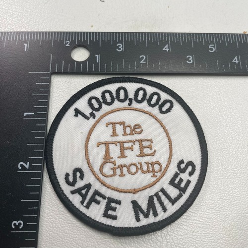 c 1990s MILLION SAFE MILES AWARD TFE GROUP (gas oil +) Trucker Ad Patch 39RU | eBay