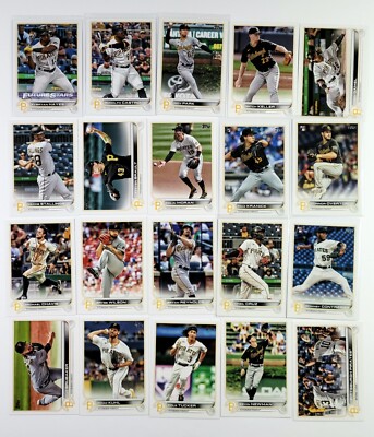 2022 Topps S1/S2/Update PITTSBURGH PIRATES 28-card team set Cruz Castro ...