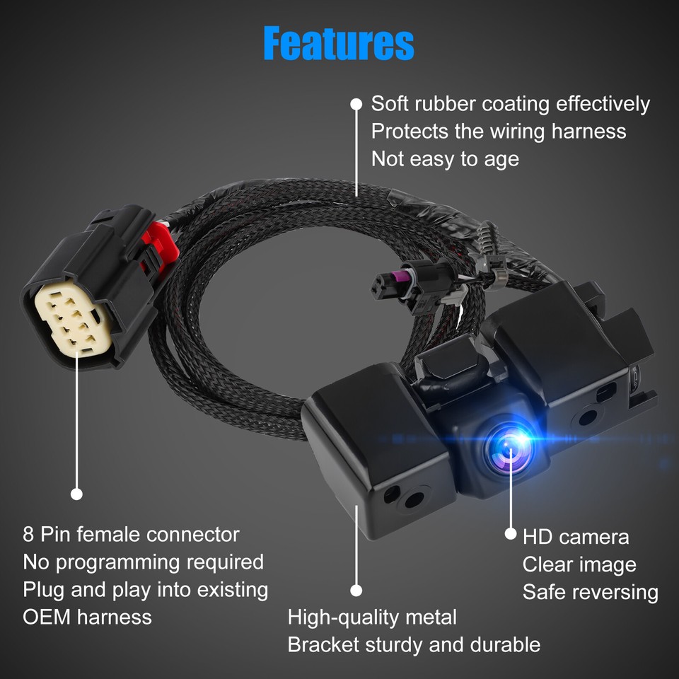 84062896 Rear View Parking Backup Camera For Chevy Silverado/GMC Sierra ...