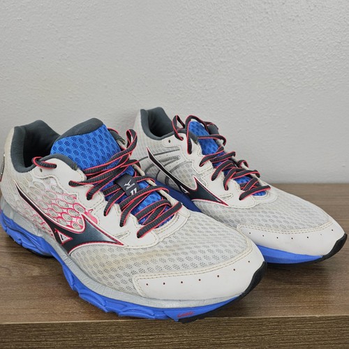 Mizuno Wave Inspire 11 J1GD154408 Womens US W11 Running Shoes Blue Gray ...