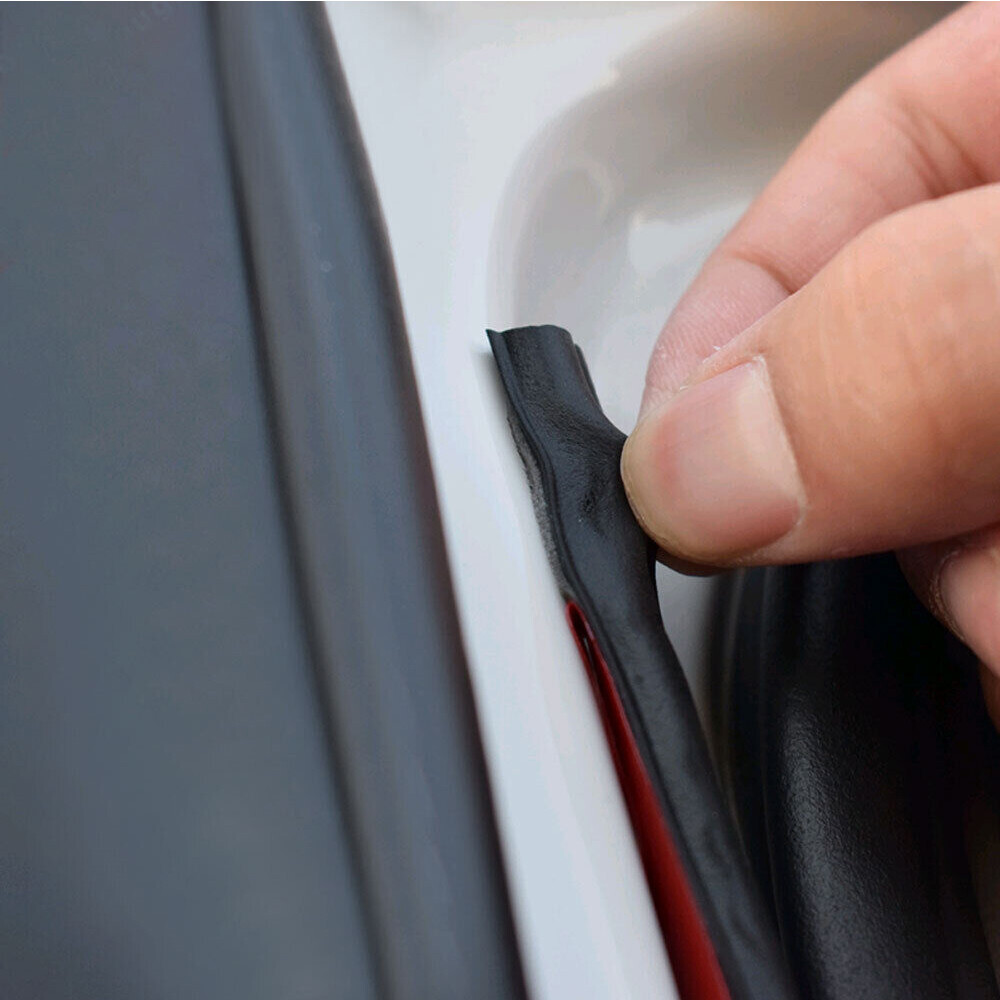 10M Universal Car Seal Strip Door Window Rubber Trim Weatherstrip Self ...