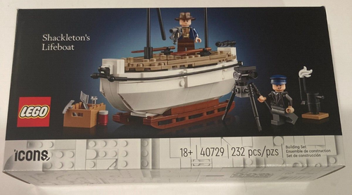 LEGO 40729 ICONS SHACKLETON'S LIFEBOAT SET SEALED GWP ONLY—NO ENDURANCE ...
