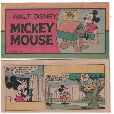 1976 Small Mickey Mouse Give-a-way Comic Book | eBay