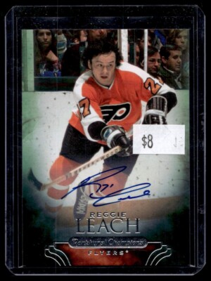 2011-12 Parkhurst Champions Autographs Reggie Leach Auto Philadelphia ...