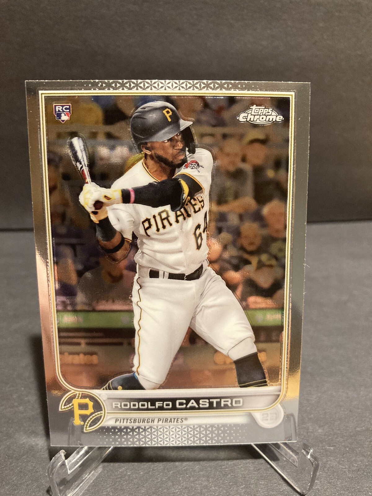 2022 Topps Chrome #7 Rodolfo Castro Rookie - Pittsburgh Pirates RC | eBay