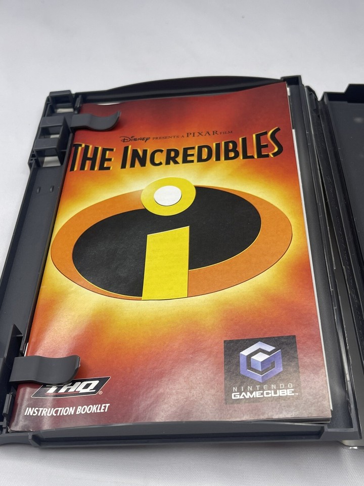 The Incredibles Pixar THQ Nintendo Gamecube Complete CIB Authentic ...