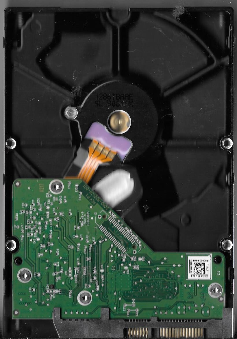 Western Digital WD10EZEX-60WN4A1 1TB Sata Hard Drive S/N: WCC6Y0AUU8V3 ...