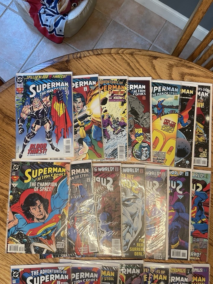 Superman 1994 28 Comic Book Run - New Movie Storyline With Lex Luther ...