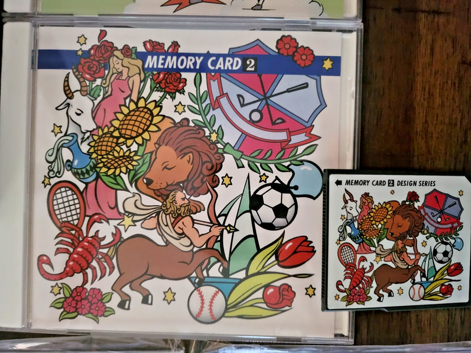 Memory Craft 8000 Janome New Home 5 Memory Cards 3 Sealed 2 Opened Hoop ...