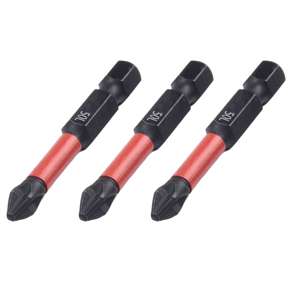 PH2 Magnetic Anti Slip Screwdriver Bit Set 10 Pack for Tight Grip on ...