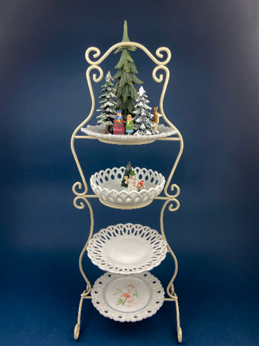 4-Tier Tea Cup Display Stand - Tea Party, Retail Display, Catering ...