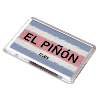 FRIDGE MAGNET - El Pinon - Cuba Flag | eBay UK