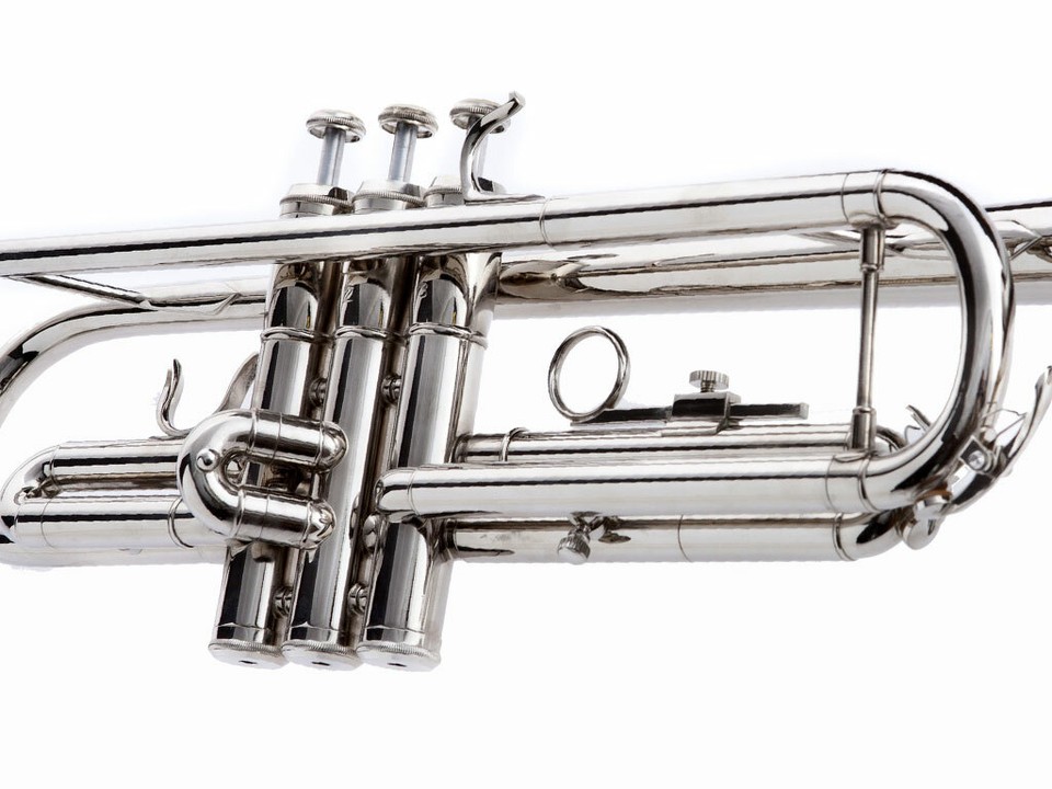 Hawk Nickel Plated Bb Trumpet with Case and Mouthpiece | eBay