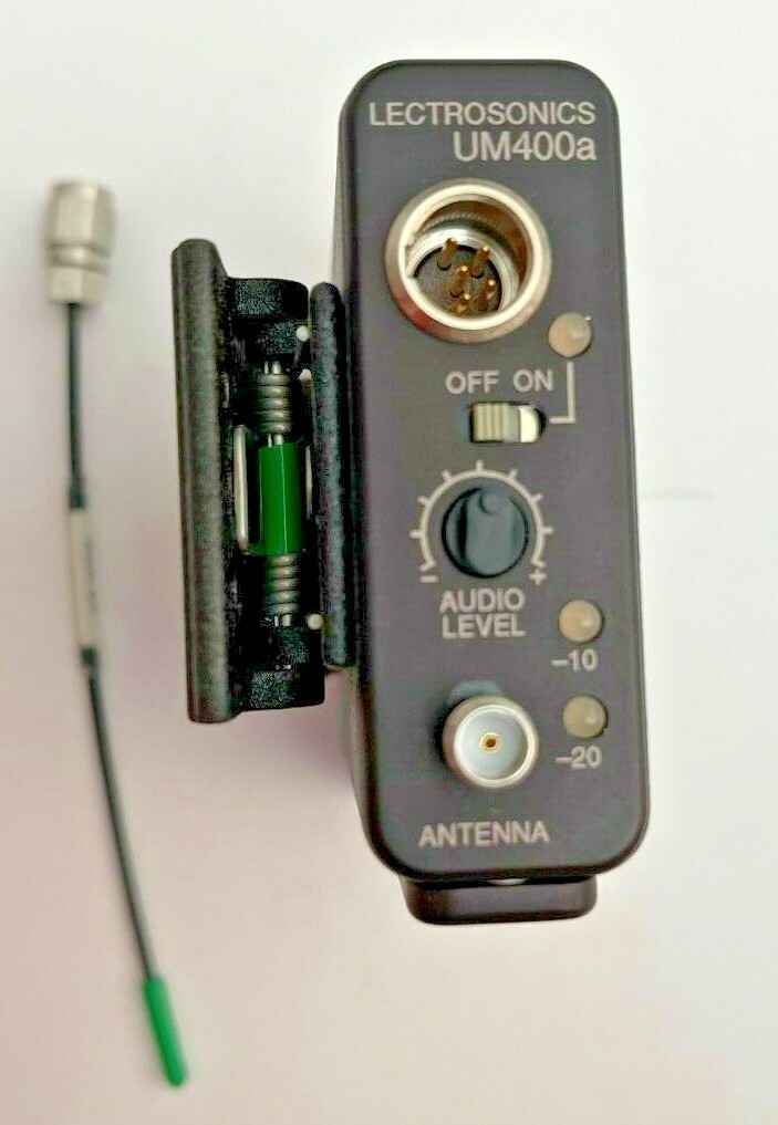 Lectrosonics UM400A - UHF Beltpack Transmitter for use with Lectrosonics UCR 411 Receiver for ...