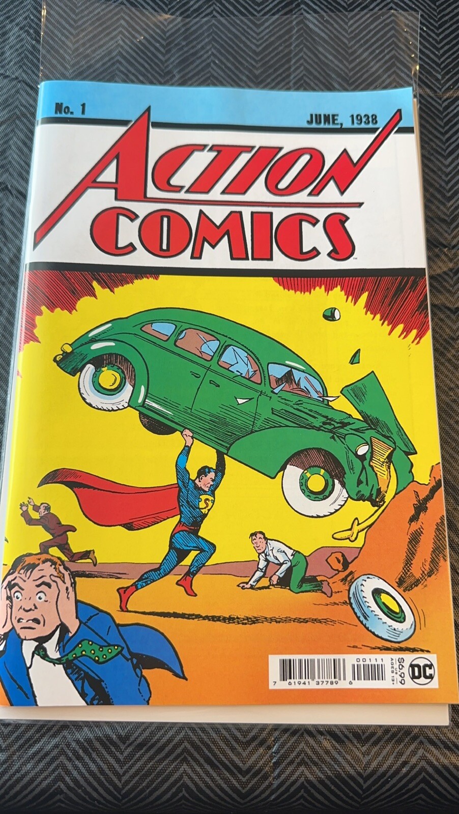 Action Comics 1 Reprint Superman First Appearance | eBay