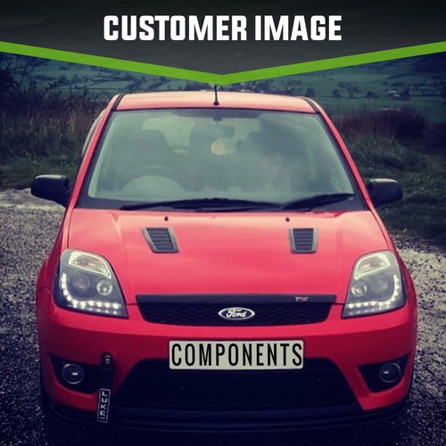 Ford Fiesta Mk6 2002-2008 ST150 Projector LED DRL R8 Devil Eye ...
